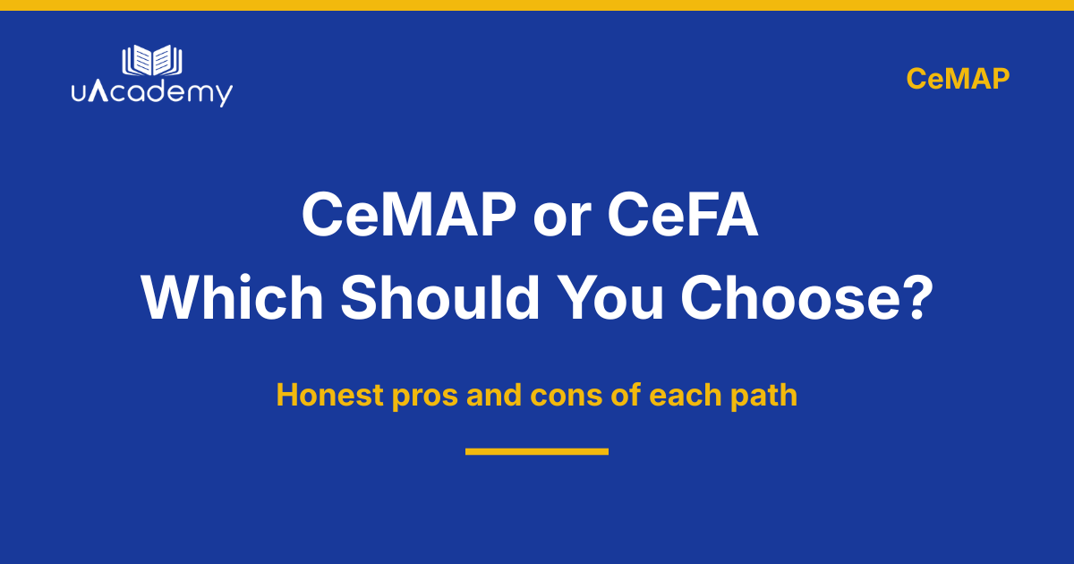 CeMAP vs CeFA: Why CeFA was Retired (2026)